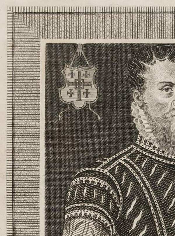 BASIRE (*1769) nach GRIFFITH (18.Jhd), Porträt des Sir Richard Clough ...