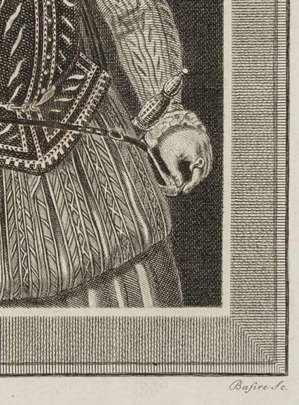 BASIRE (*1769) nach GRIFFITH (18.Jhd), Porträt des Sir Richard Clough ...