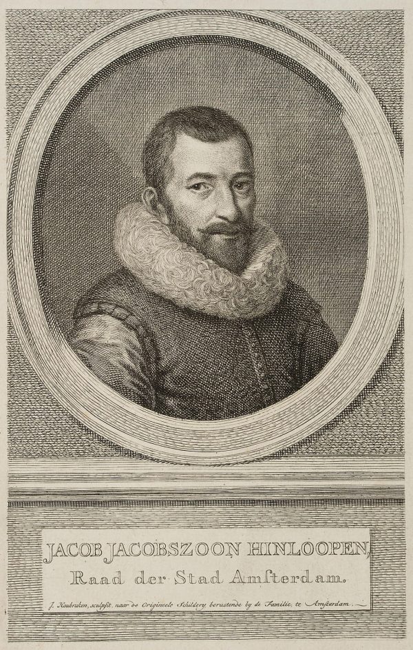 J. HOUBRAKEN (*1698), Porträt des Jacob Jacobszoon Hinloopen, Stadtrat ...